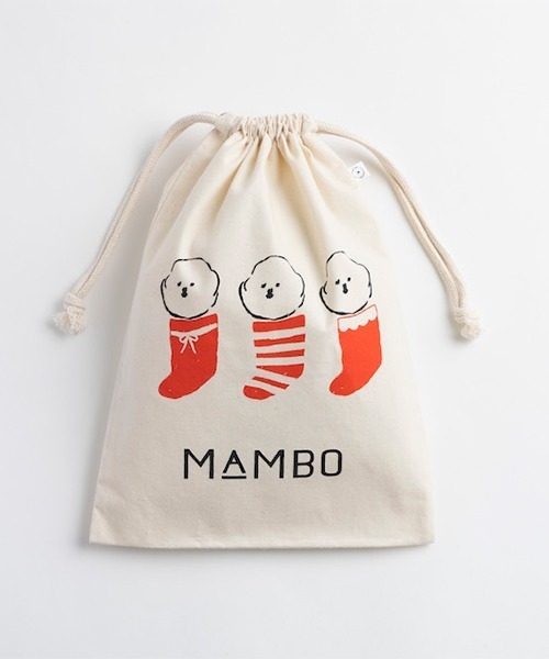 MAMBO XMAS コットン巾着 M / SOCKS（エコバッグ/サブバッグ）｜MAMBO（マンボ）のファッション通販 - ZOZOTOWN