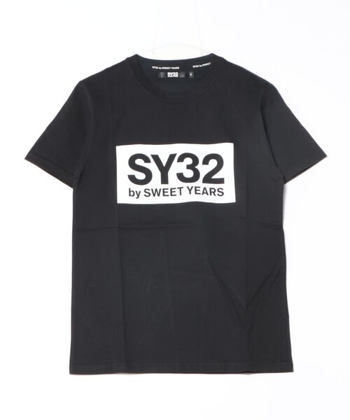 SY32 by SWEET YEARS（エスワイサーティトゥバイスィートイヤーズ）の「 SY32 by SWEET YEARS BOXロゴT（Tシャツ/カットソー）」 - WEAR