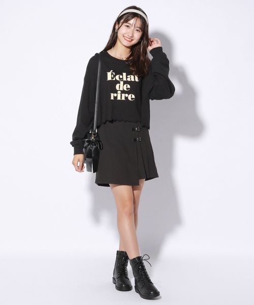 repipi armario（レピピ アルマリオ）の「サイドベルトプリーツスカート（スカート）」 - WEAR