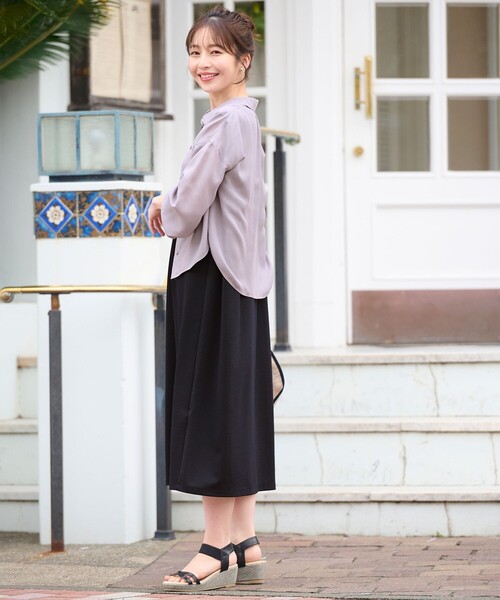 any SiS（エニィスィス）の「【美人百花6月号掲載】2SETシアーシャツ×ワンピース セット（セットアップ）」 - WEAR