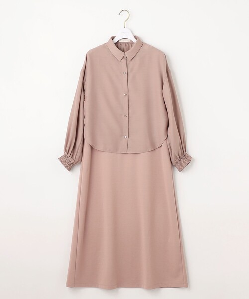any SiS（エニィスィス）の「【美人百花6月号掲載】2SETシアーシャツ×ワンピース セット（セットアップ）」 - WEAR