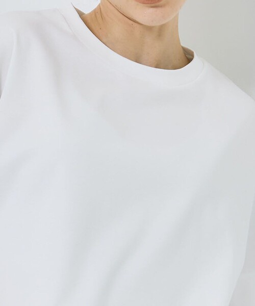STUDIOUS（ステュディオス）の「【STUDIOUS/ステュディオス】ラグジュアリーコットンTEE（Tシャツ/カットソー）」 - WEAR