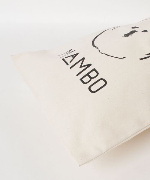 MAMBO（マンボ）の「MAMBO WINTER コットン巾着 M / KAO（エコバッグ/サブバッグ）」 - WEAR