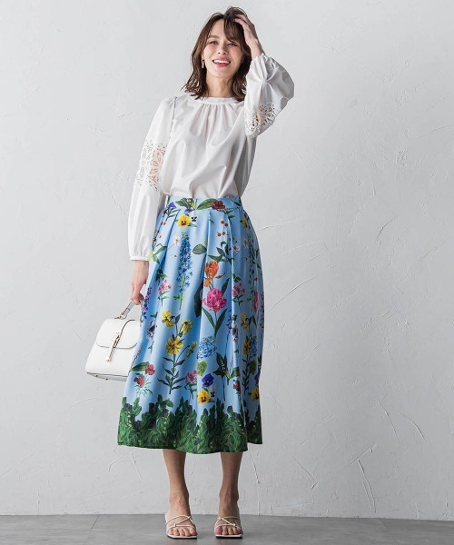 Viaggio Blu] [ビアッジョブルー] 【新色追加】スパンオーガンジー