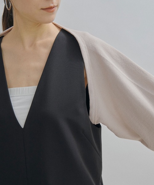 sana（サナ）の「【Sana（サナ）】arm cardigan（カーディガン/ボレロ）」 - WEAR
