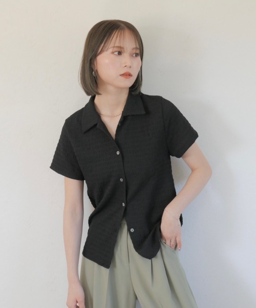 Reurie'（レウリィ）の「クラムプリーシャツ / crumply shirt（シャツ/ブラウス）」 - WEAR