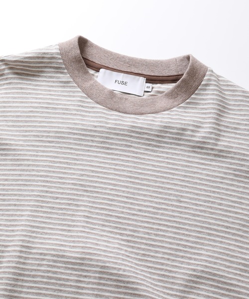 FUSE（フューズ）の「ミジンボーダー L/S TEE（Tシャツ/カットソー）」 - WEAR