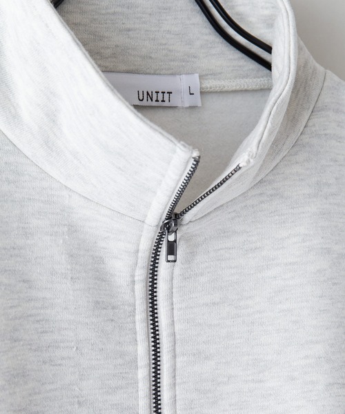 UNIIT（ユニット）の「【UNIIT/ユニット】ヘビーウェイト 裏起毛 ビッグシルエット ハーフジップスウェット フロントジップ（スウェット ...