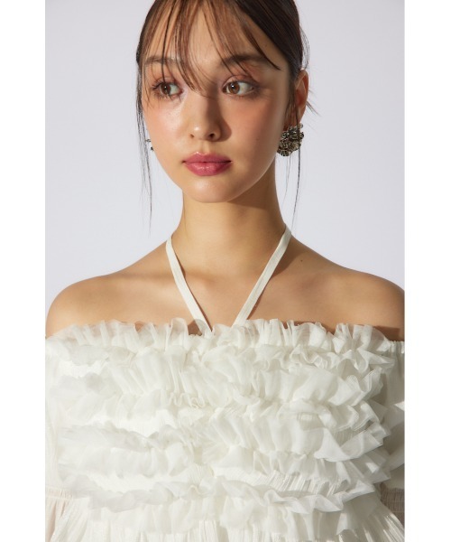 rienda（リエンダ）の「フリルオフショルブラウス（シャツ/ブラウス）」 - WEAR