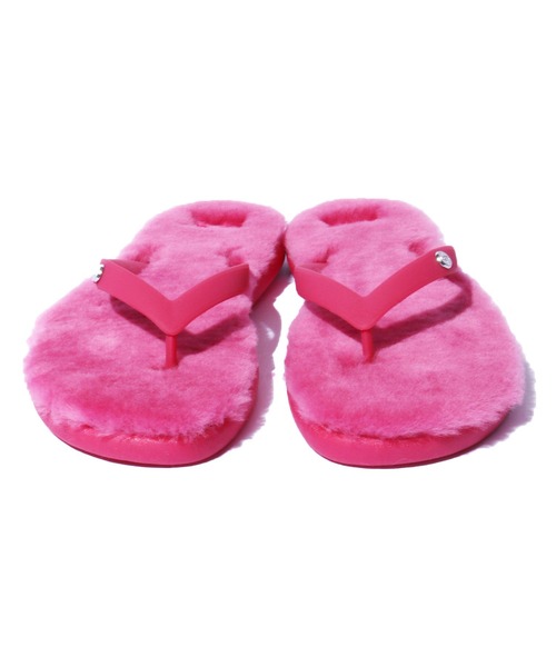 UGG（アグ）の「UGG/アグ W FLUFFIE II フラッフィー サンダル ビーチサンダル（サンダル）」 - WEAR