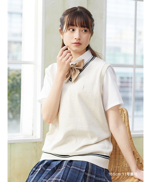 EASTBOY（イーストボーイ）の「【半袖シャツ】 制服 高校生 中学生 形態安定 スクール ブラウス JK（シャツ/ブラウス）」 - WEAR