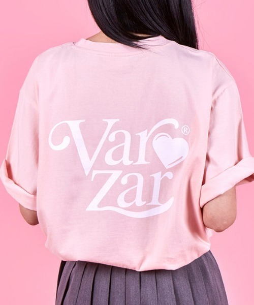 VARZAR（バザール）の「VARZAR(バザール)/Love VARZAR T-Shirts/バザール バックロゴ オーバーサイズ Tシャツ（Tシャツ/カットソー）」 - WEAR
