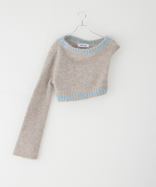 ARTHUR（アーサー）の「【ARTHUR / アーサー】 SINGLE SHOULDER FLUFF SWEATER：ニット（ニット ...