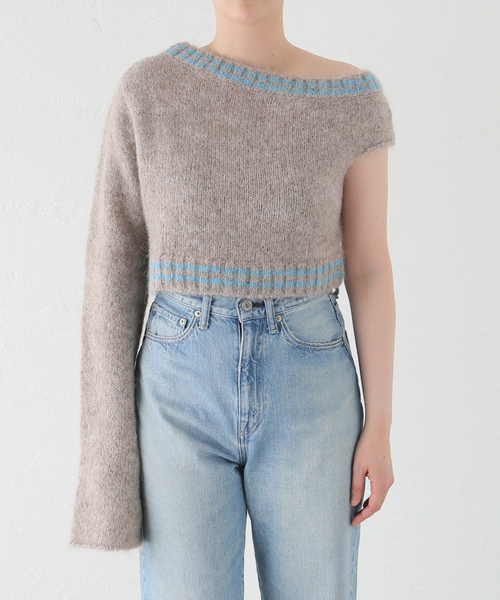ARTHUR（アーサー）の「【ARTHUR / アーサー】 SINGLE SHOULDER FLUFF SWEATER：ニット（ニット ...