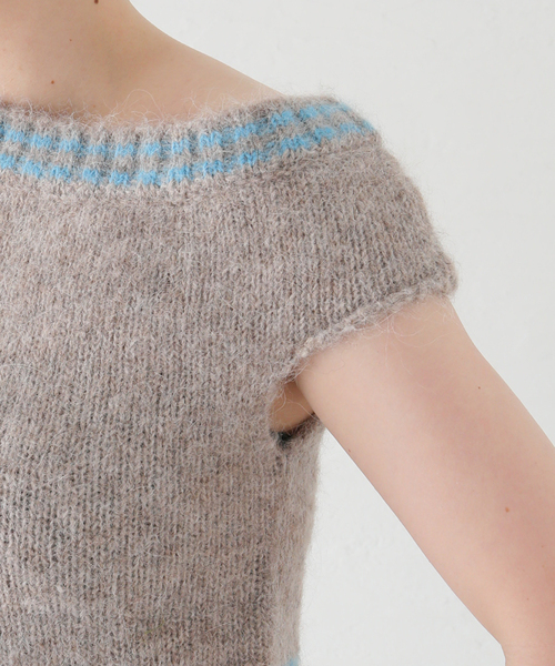 ARTHUR（アーサー）の「【ARTHUR / アーサー】 SINGLE SHOULDER FLUFF SWEATER：ニット（ニット ...