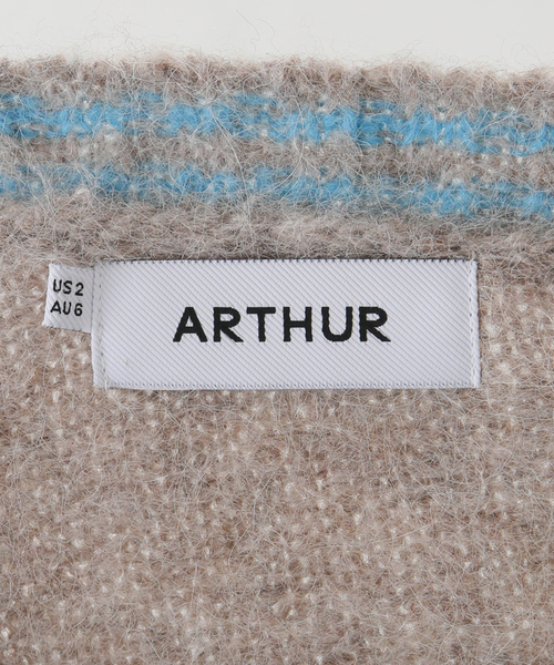 ARTHUR（アーサー）の「【ARTHUR / アーサー】 SINGLE SHOULDER FLUFF SWEATER：ニット（ニット ...
