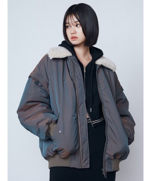 EMODA（エモダ）の「オーバー2WAYブルゾン（ブルゾン）」 - WEAR