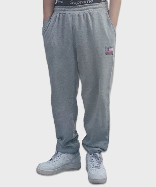 running usa athletic club sagging pants (grey)（スウェットパンツ）｜RESPECT（リスペクト ...