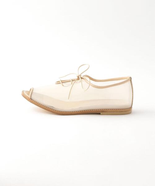 Steven Alan（スティーブンアラン）の「＜Steven Alan＞VINYL OPEN TOE LACE UP SHOES/シューズ ...