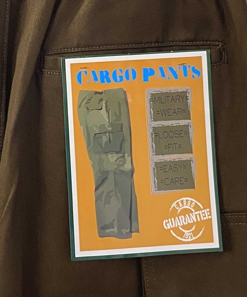 Beno（ビーノ）の「HEAVY COTTON TWILL / WIDE CARGO PANTS（カーゴパンツ）」 - WEAR