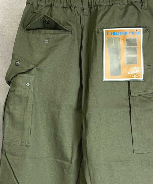 Beno（ビーノ）の「HEAVY COTTON TWILL / WIDE CARGO PANTS（カーゴパンツ）」 - WEAR