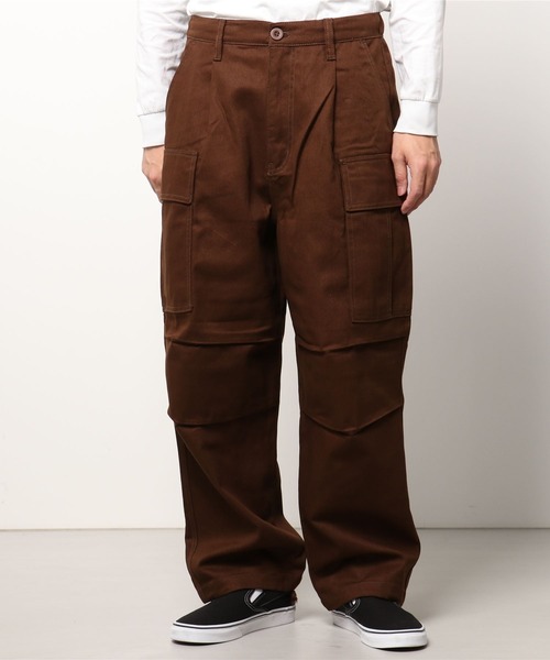 Beno（ビーノ）の「HEAVY COTTON TWILL / WIDE CARGO PANTS（カーゴパンツ）」 - WEAR
