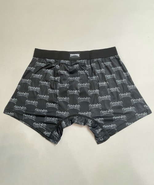 THRASHER（スラッシャー）の「WEB限定 THRASHER BOXER TRUNKS/スラッシャー ボクサーパンツ（ボクサーパンツ ...