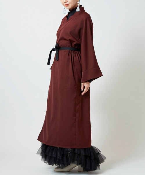 カヤ】和の狭衣ワンピース（ワンピース）｜カヤ（カヤ）のファッション