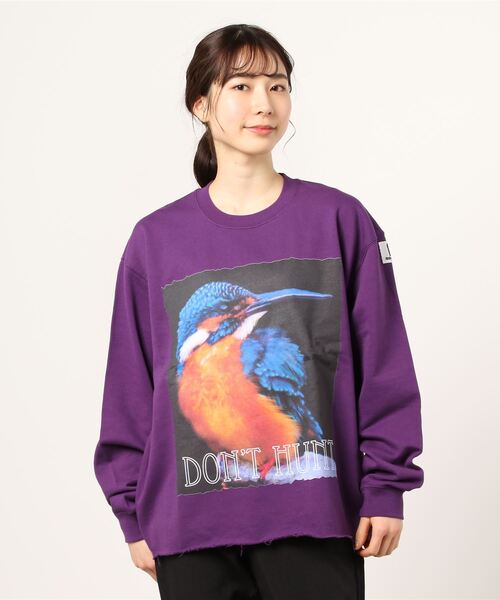 NON TOKYO（ノントーキョー）の「ANIMAL PRINT SWEAT(BIRD)（スウェット）」 - WEAR