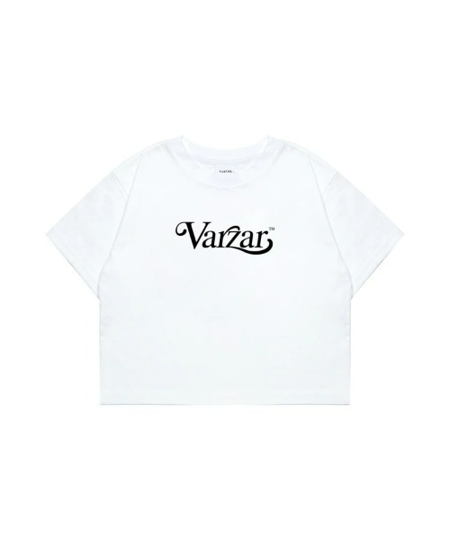 VARZAR（バザール）の「VARZAR(バザール)/Leaf VZ Logo Crop T-Shirts/リーフ VZ ロゴ クロップ Tシャツ（Tシャツ/カットソー）」 - WEAR