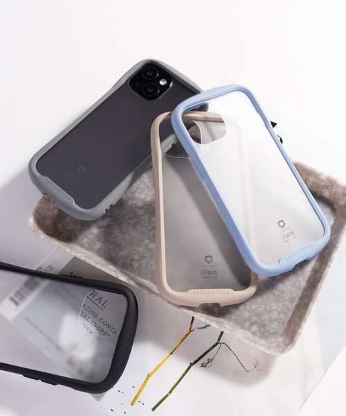 iFace（アイフェイス）の「iPhone 15/15 Pro/14/13専用 iFace Reflection Frost 強化ガラス クリアケース フロスト スマホケース（スマホケース ...