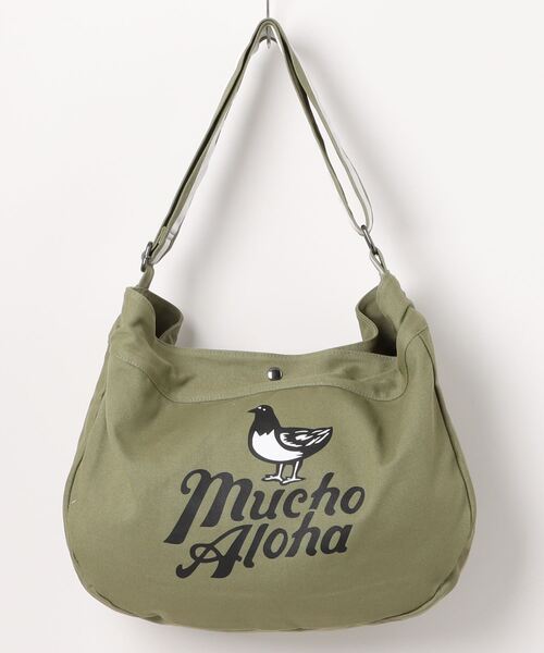 【セール】【MUCHO ALOHA/ムーチョアロハ】ロゴ入りキャンバストートバッグ ショルダーバッグ（トートバッグ）｜MUCHO ALOHA ...