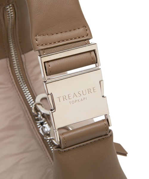 TREASURE TOPKAPI（トレジャートプカピ）の「【TREASURE TOPKAPI】スムースレザー コンビ 2way ショルダー バッグ（ショルダーバッグ）」 - WEAR