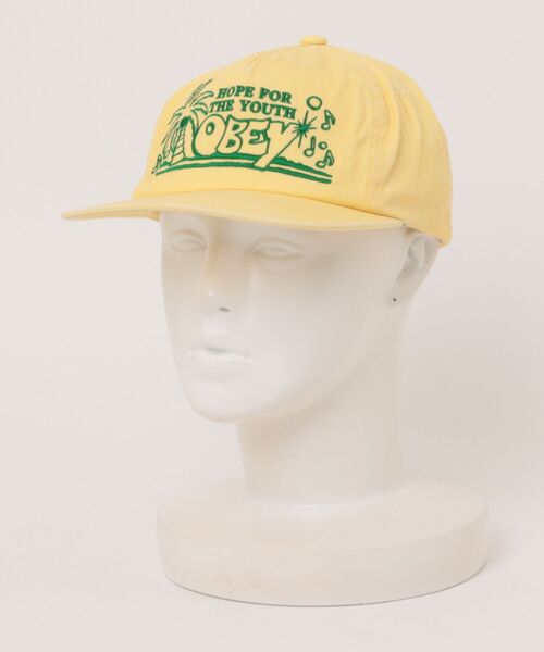 OBEY（オベイ）の「HOPE 5 PANEL STRAPBACK（キャップ）」 - WEAR