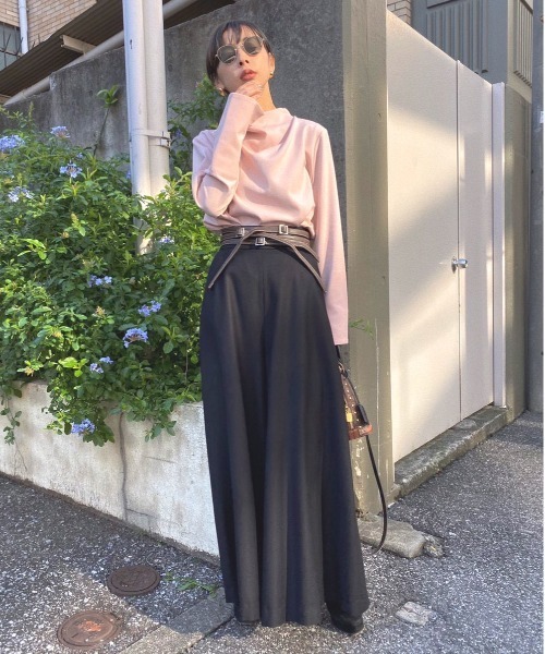 AMERI（アメリ）の「UNDRESSED SUPER FLARE PANTS（パンツ）」 - WEAR