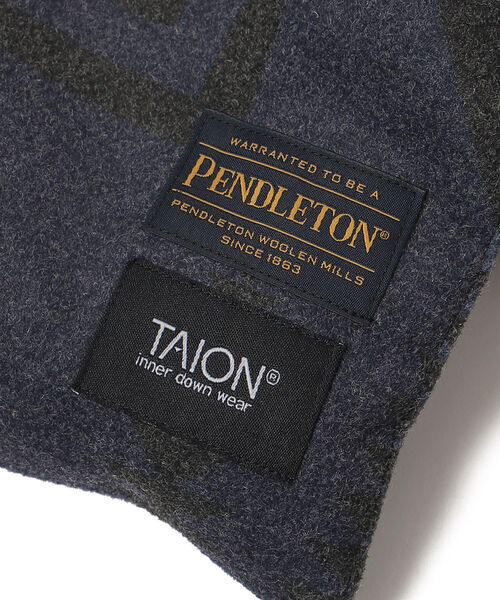TAION（タイオン）の「PENDLETON × TAION / リバーシブル マフラー（マフラー）」 - WEAR