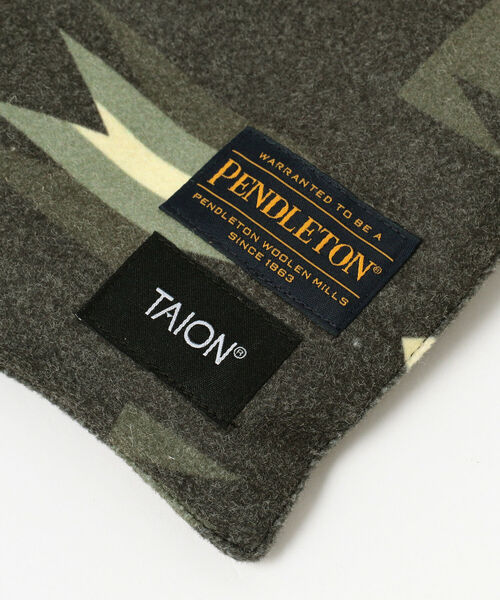 TAION（タイオン）の「PENDLETON × TAION / リバーシブル マフラー（マフラー）」 - WEAR