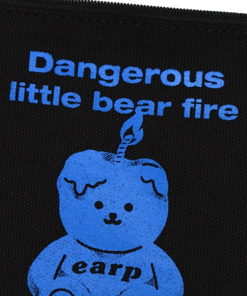 EARPEARP（アプアプ）の「earpearp／FIRE COVYスクエアポーチ 2257714（ポーチ）」 - WEAR