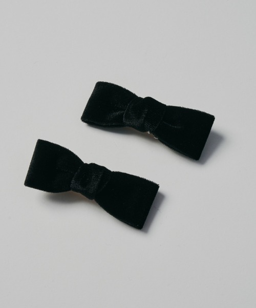 whim（ウィム）の「Velvet ribbon hair pin（ヘアピン）」 - WEAR