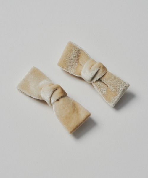 whim（ウィム）の「Velvet ribbon hair pin（ヘアピン）」 - WEAR