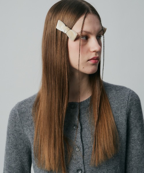 whim（ウィム）の「Velvet ribbon hair pin（ヘアピン）」 - WEAR