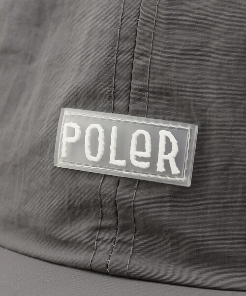 POLeR（ポーラー）の「POLeR/ポーラー FURRY FONT NYLON 6P CAP / ファーリー フォント ナイロン 6パネルキャップ（キャップ）」 - WEAR