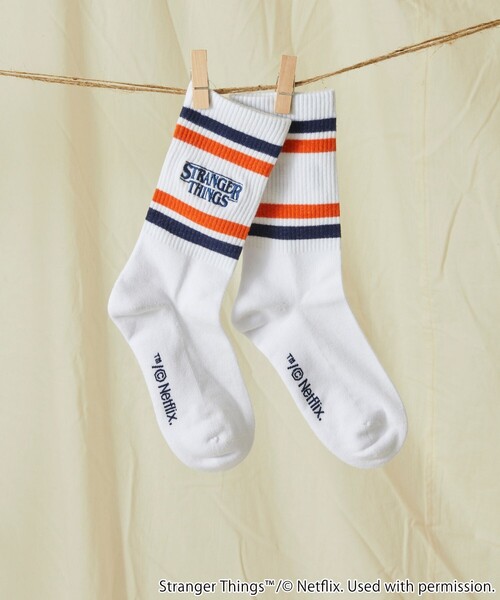 Stranger Things × FREAK'S STORE/ストレンジャーシングス Stranger Things SOCKS/ストレンジ ...