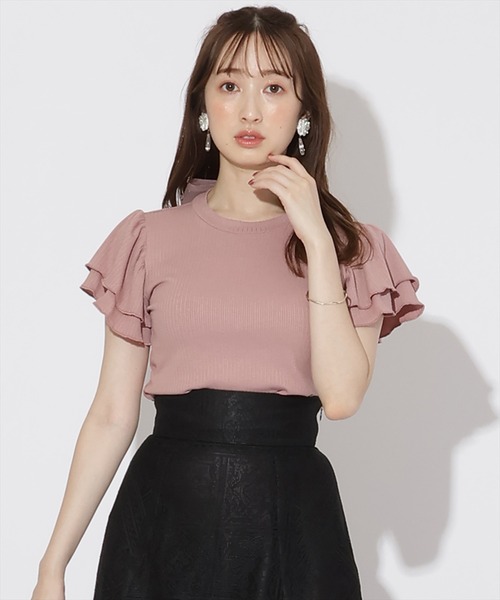 WILLSELECTION（ウィルセレクション）の「バックリボンカットソー（Tシャツ/カットソー）」 - WEAR