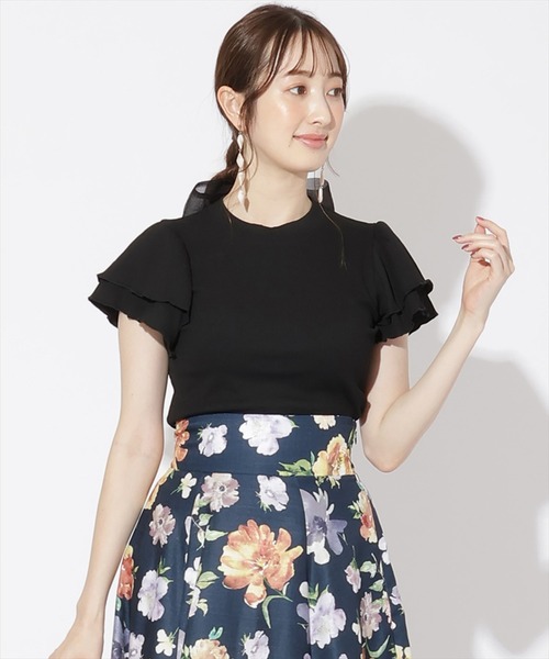 WILLSELECTION（ウィルセレクション）の「バックリボンカットソー（Tシャツ/カットソー）」 - WEAR