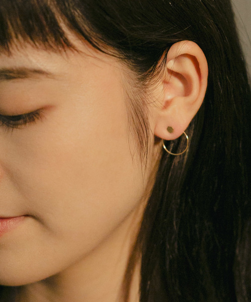 かぐれ（カグレ）の「Nymphs Circle Pierce(片耳)（ピアス（片耳用））」 - WEAR