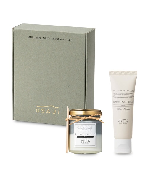 OSAJI（オサジ）の「オサジ ローソープ＆マルチクリーム ギフトセット（ボディケア/ボディクリーム）」 - WEAR