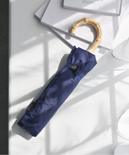 【セール】晴雨兼用 UVカット バンブー折りたたみ傘（折りたたみ傘）｜An+u（アンユー）のファッション通販 - ZOZOTOWN