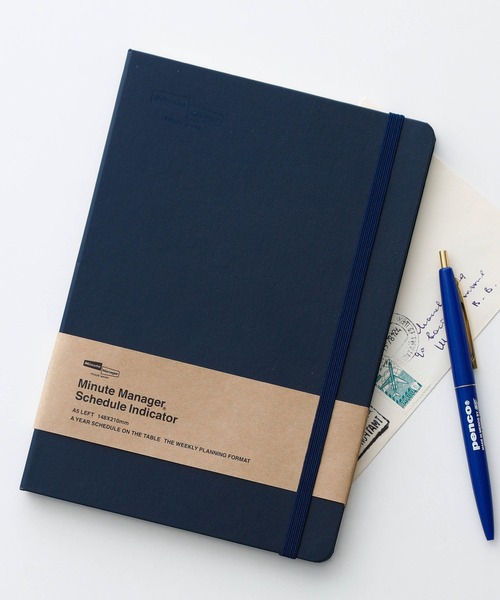 HIGHTIDE（ハイタイド）の「ハイタイド 手帳 2021年3月始まり(4月始まり対応) ミニットマネージャー・EX (A5 レフト ウィークリー)（手帳/メモ帳）」 - WEAR