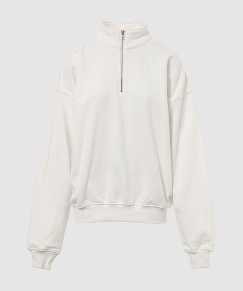 Unisex Oversized Half Zip Sweat（スウェット）｜STUDIO.R330（ステュディオ アール スリーサーティー ...